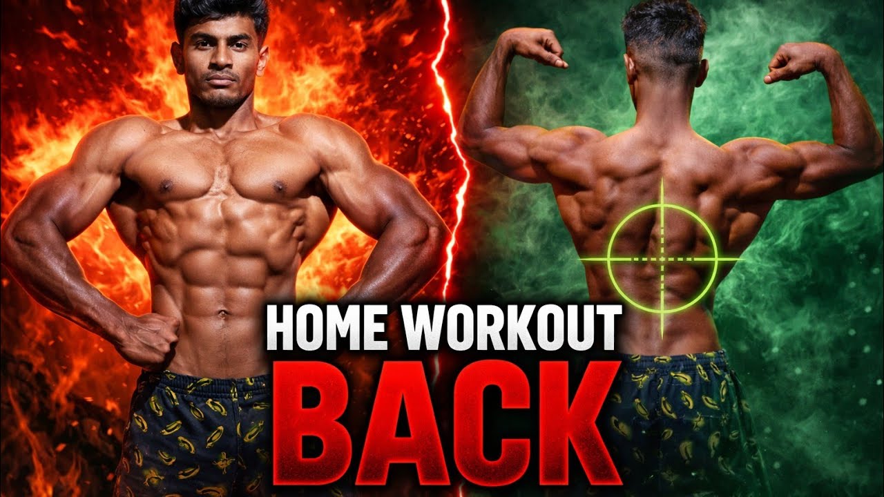 Home workout 🏡challenge day 5 back workout and soldier 💪 ...