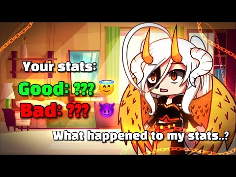 😇 Angel or devil stats 😈 || meme || Gacha life x Gacha club || 가챠라이프 x 가챠클럽 [ Original? ]