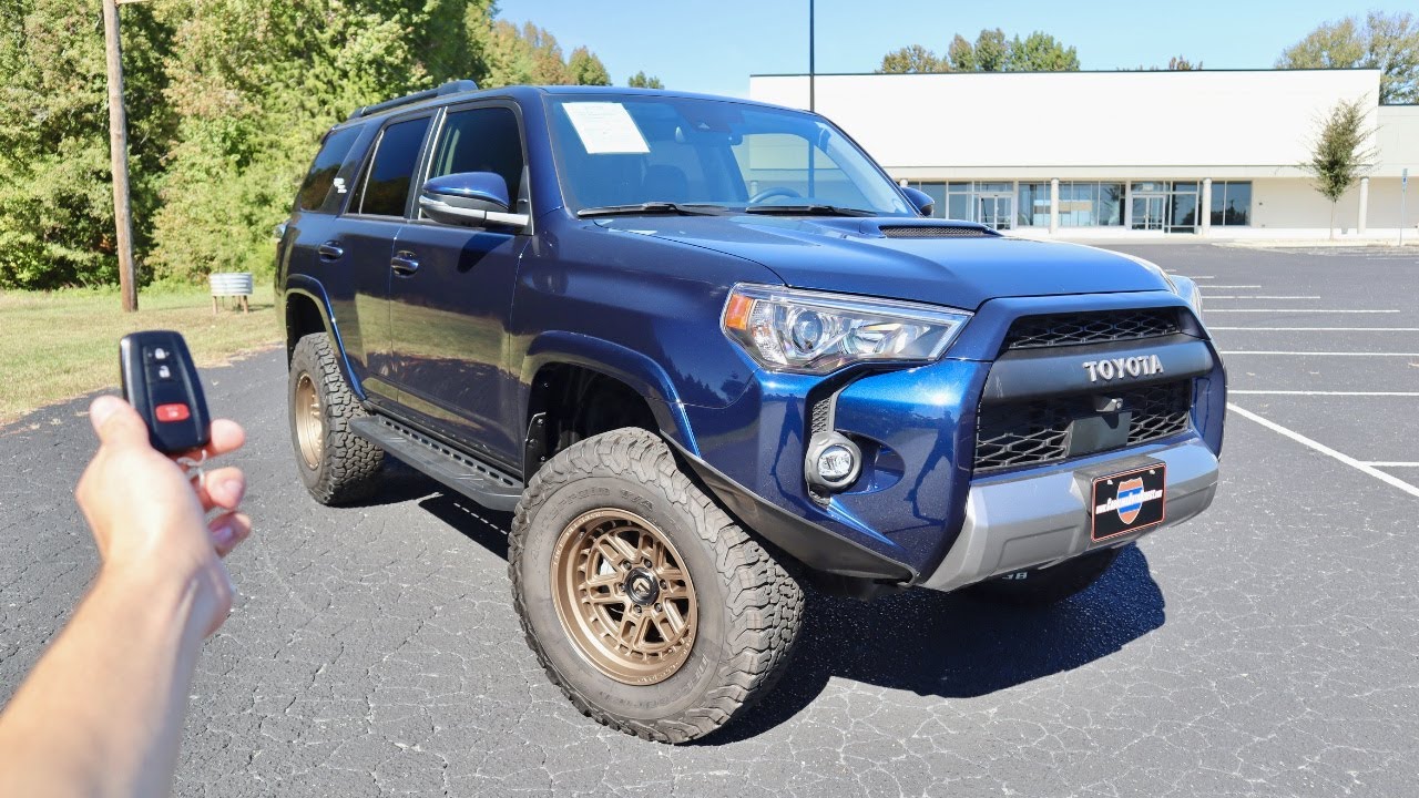 2022 Toyota 4Runner TRD Off Road: Start Up, Walkaround, POV, Test Drive ...