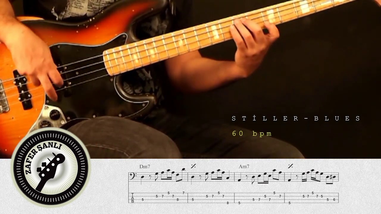 Blues Bass Lines | Bass Lessons 60 Bpm - YouTube