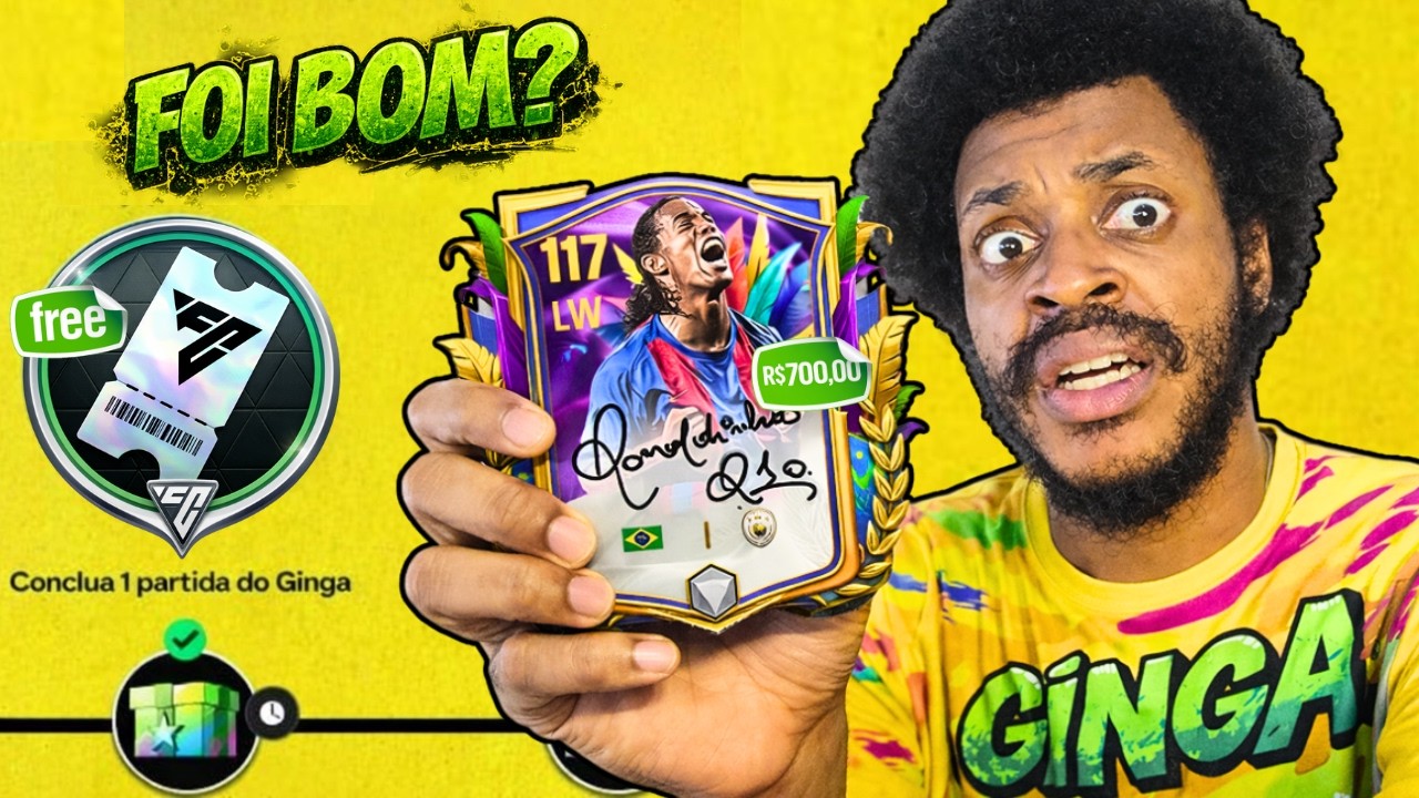 Evento Ginga FC Mobile foi Decepção? Draft Fraco, Ronaldinho 700 Reais ...