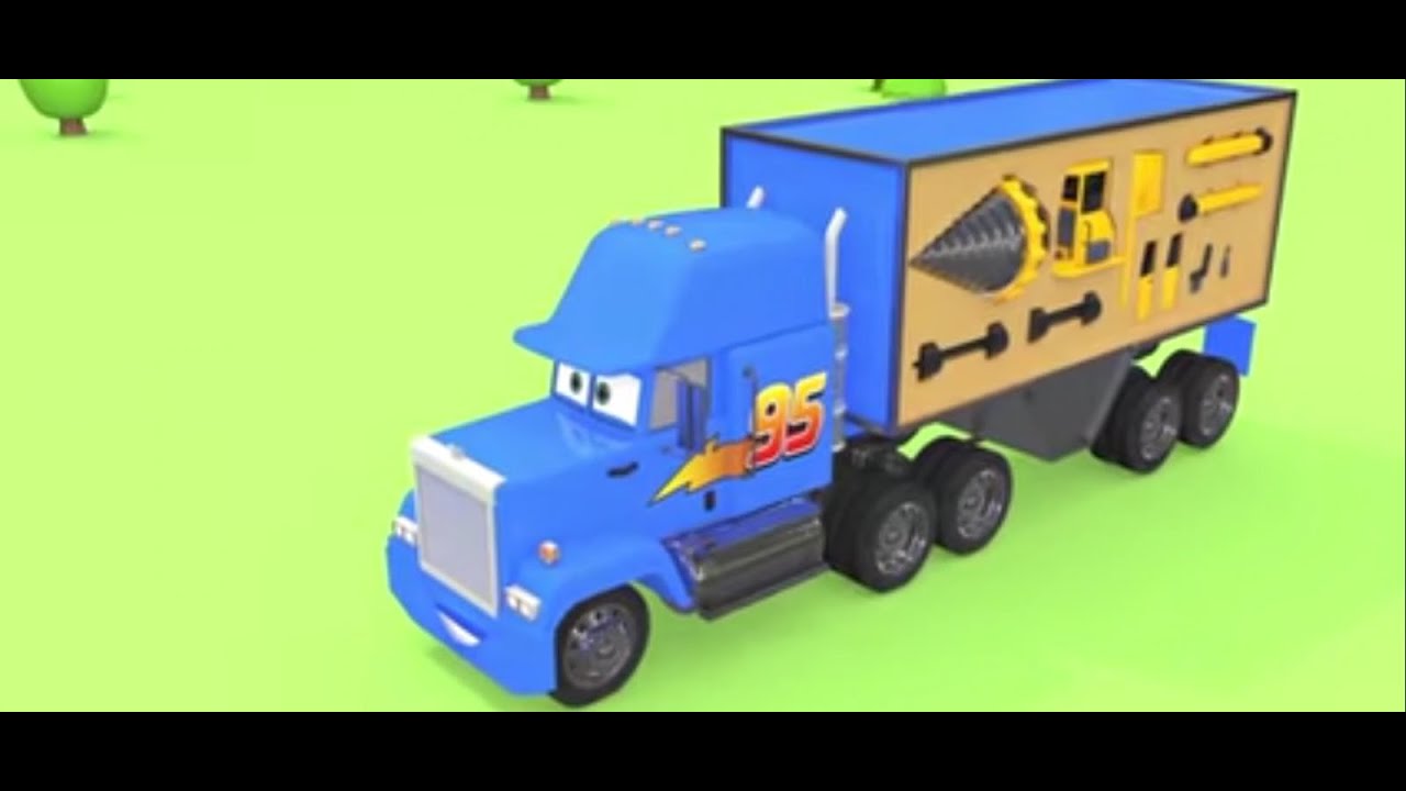 Car Race Toy Cartoon - YouTube