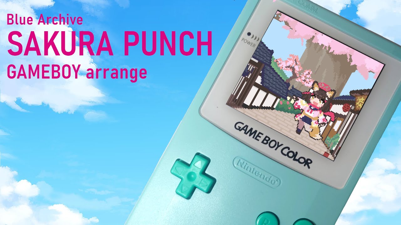 SAKURA PUNCH (GAMEBOY arrange) from Blue Archive - YouTube
