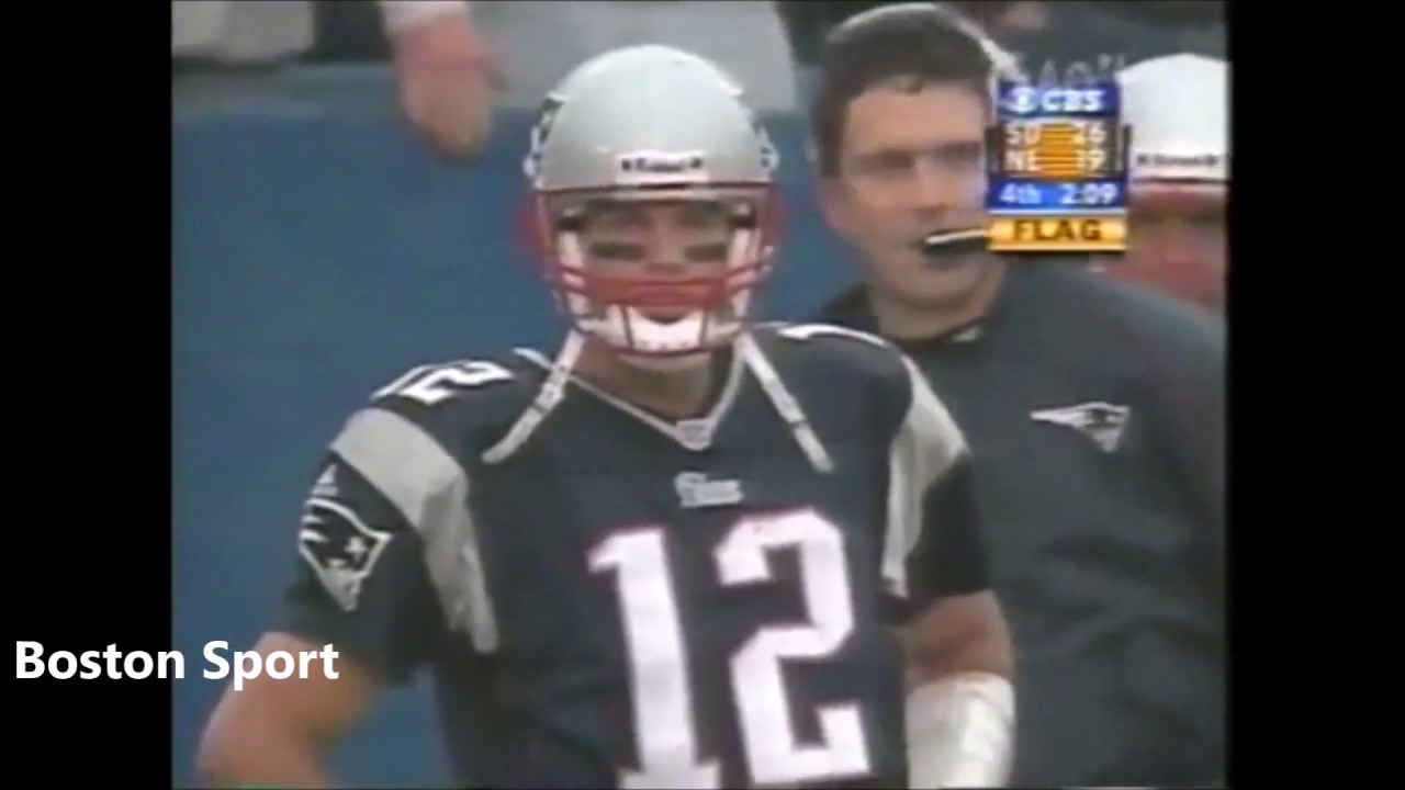 Tom Brady - First Career 4th Quarter Comeback & Game Winning Drive ...