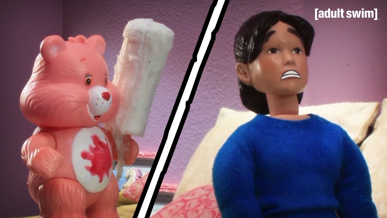 Meet Menstrual Care Bear | Robot Chicken | adult swim - YouTube