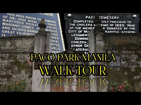 Walk Tour @ Paco Park Manila || laestrovlogPH || Manila - YouTube