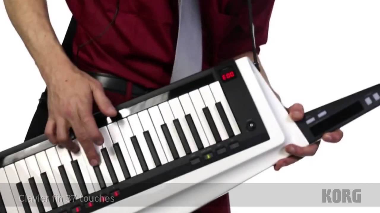 KORG RK-100S : le Keytar pour dominer la scène ( La Boite Noire ) - YouTube
