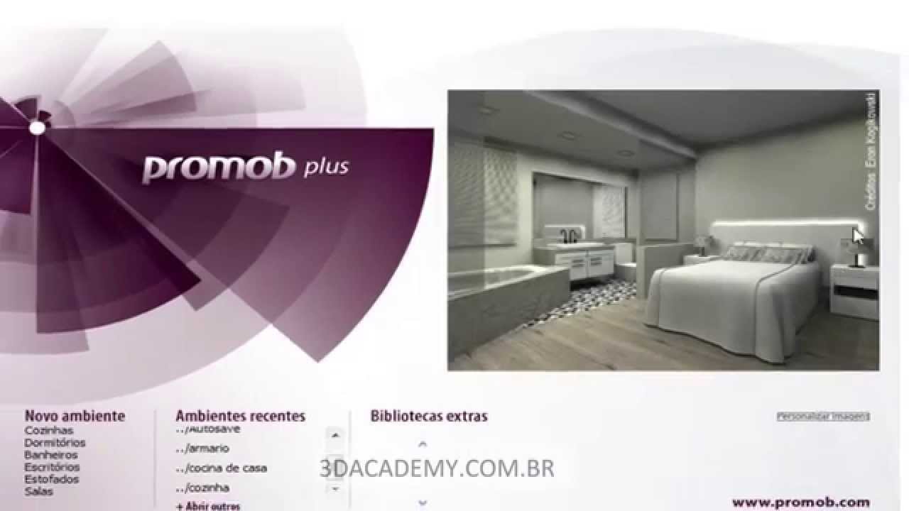Curso promob 3d - YouTube