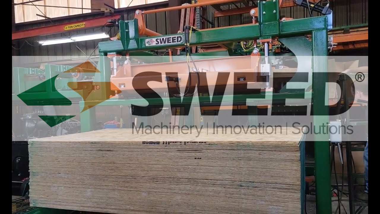 SWEED OSB GRADING LINE - YouTube
