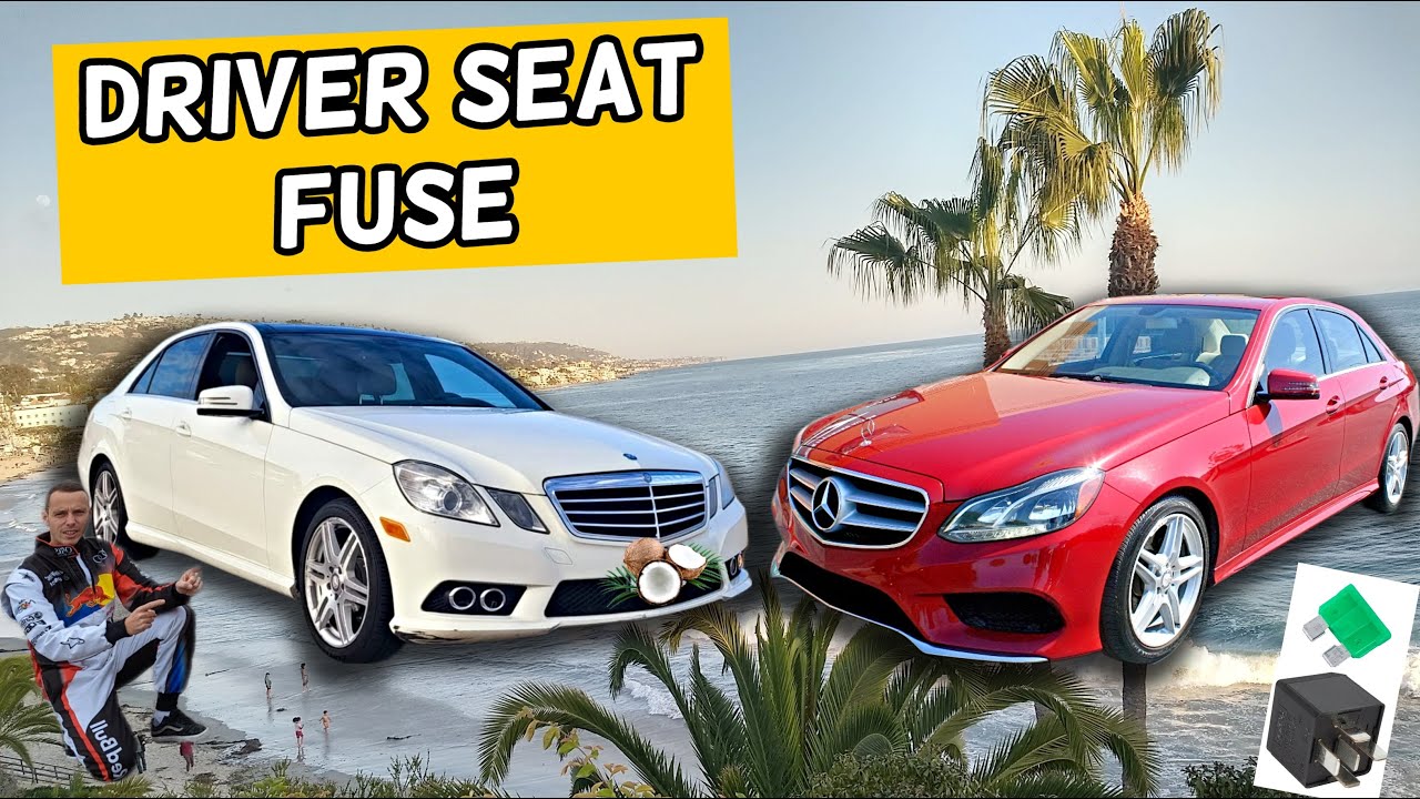 MERCEDES W212 E CLASS DRIVER SEAT FUSE LOCATION E350 E400 E250 E200 E220 E250 CDI BLUETEC - YouTube