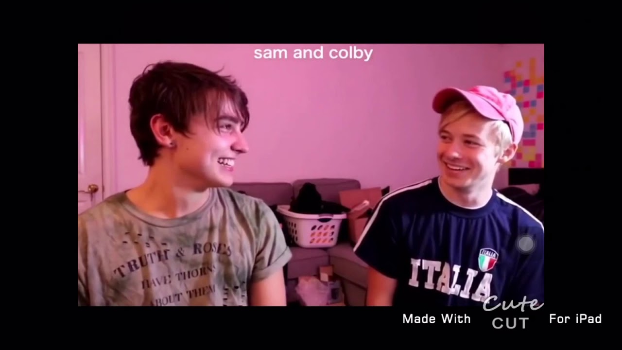 Sam and Colby cute moments - YouTube