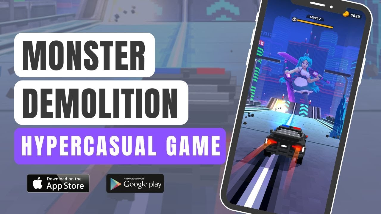 Monster Demolition Giants 👾🎯💥 Gameplay, Android, iOS, Games - YouTube