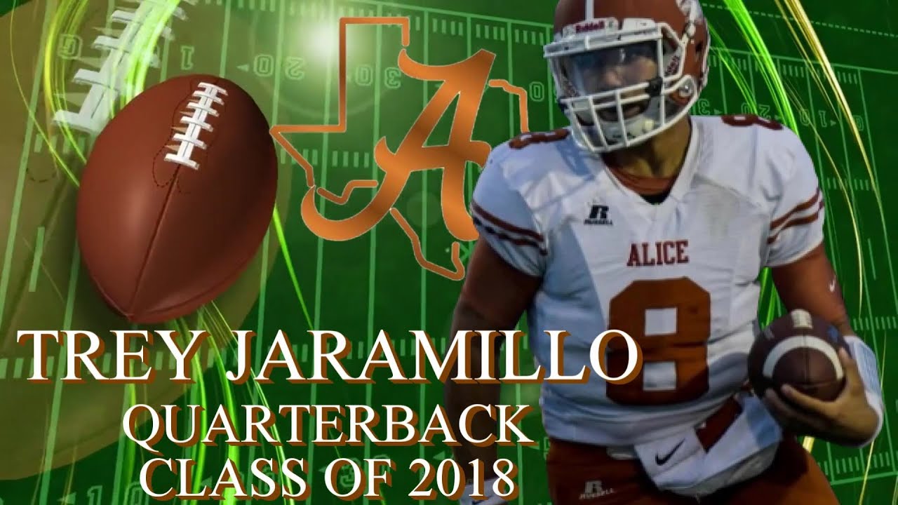🔥🏈 Alice Coyote Football 2017 - Trey Jaramillo Highlights🏈🔥 - YouTube