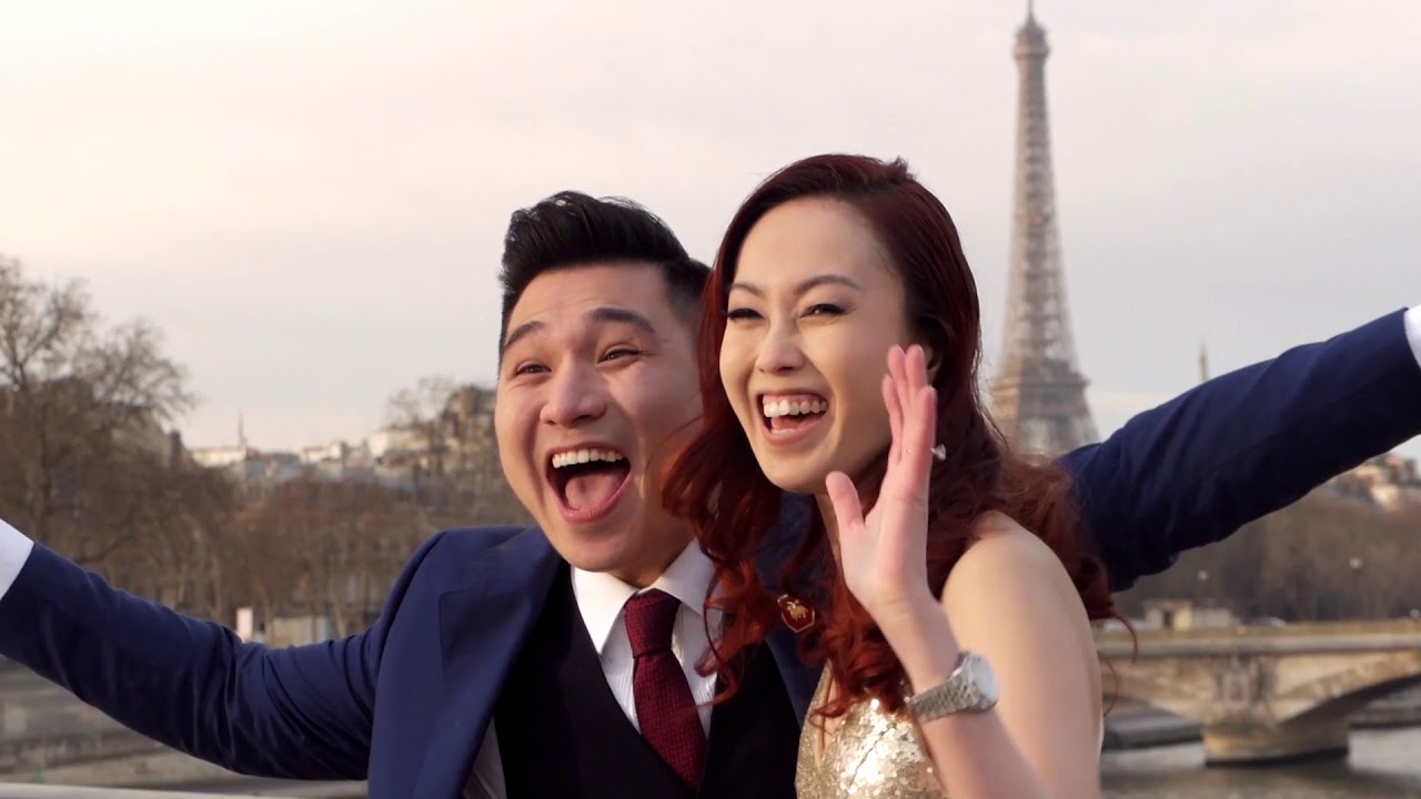 Kevin & Jane - Paris Proposal - YouTube