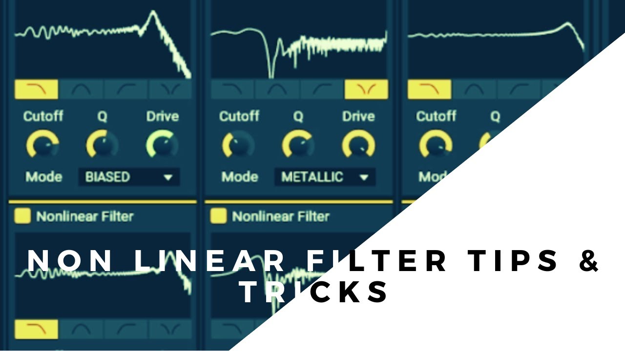 Kilohearts Non Linear Filter Tips & Tricks + Multiband Non Linear ...