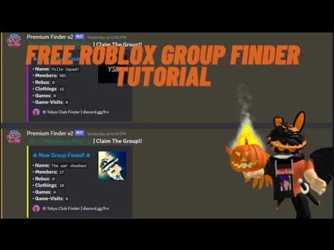 ROBLOX GROUP FINDER TUTORIAL!! (2023) - YouTube