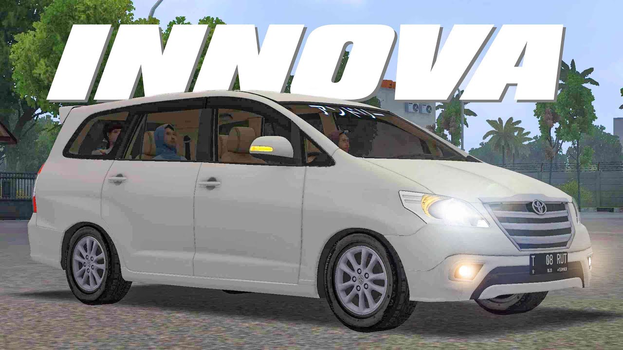 MOD BUSSID TERBARU - KIJANG INNOVA 2KD V1 KEREN PARAH!! - YouTube