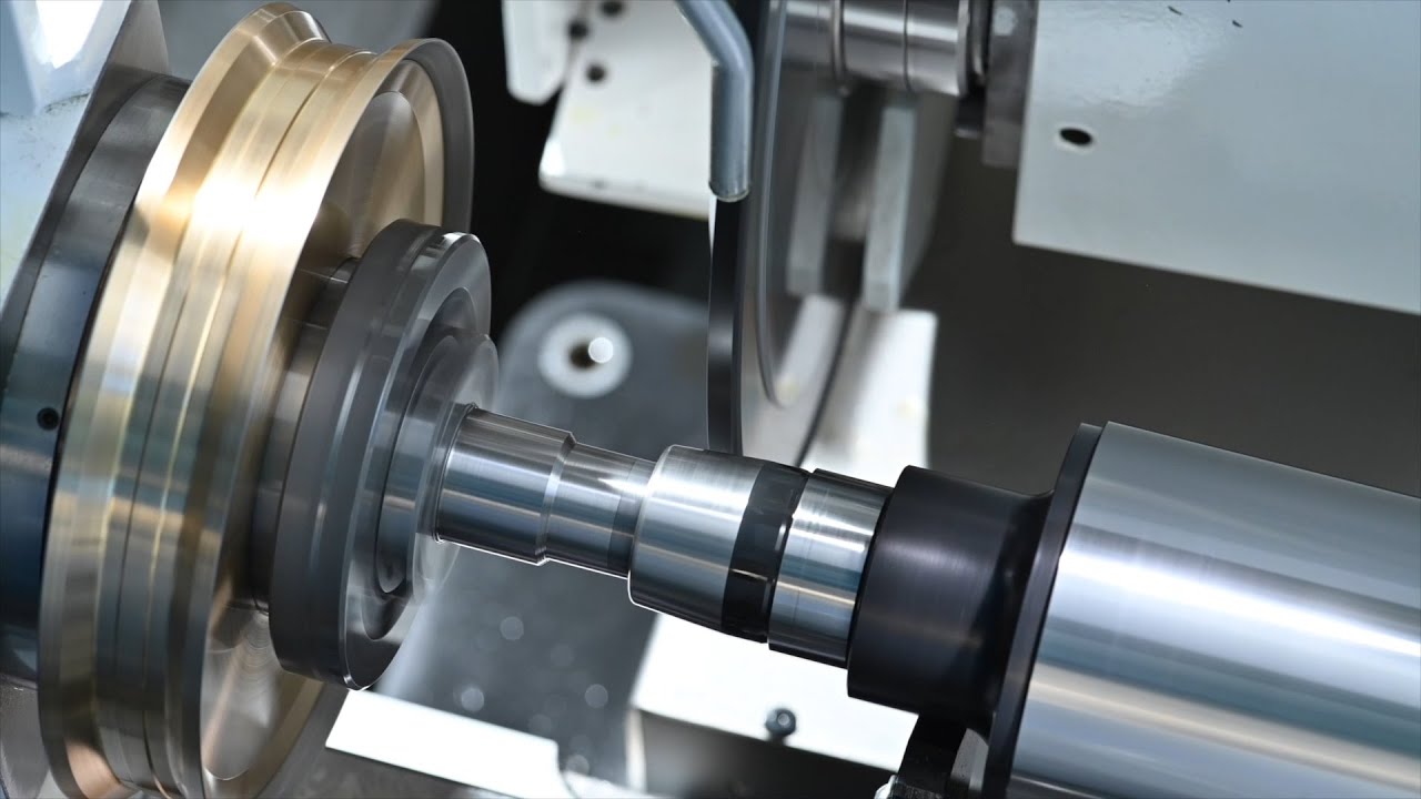 JUNKER | Lean Selection speed | cylindrical grinding machines - YouTube