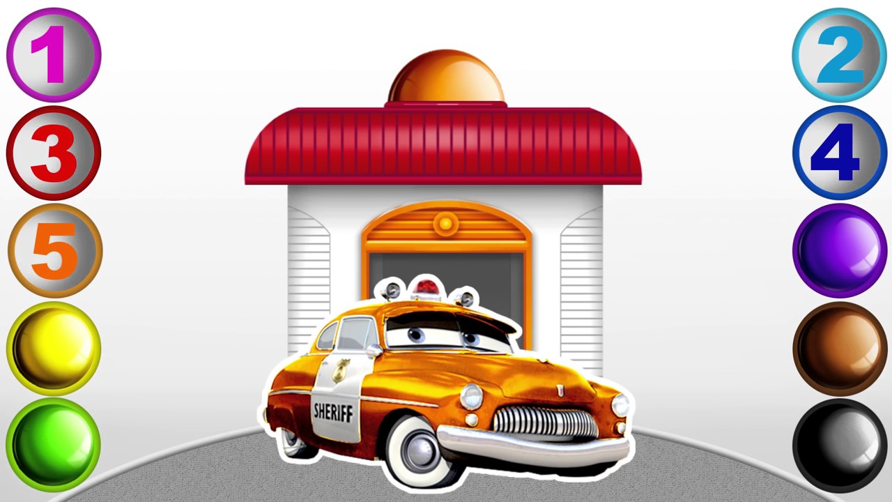 McQUEEN CARS!!! LEARNING COLORS! Learn numbers! Video for kids and ...