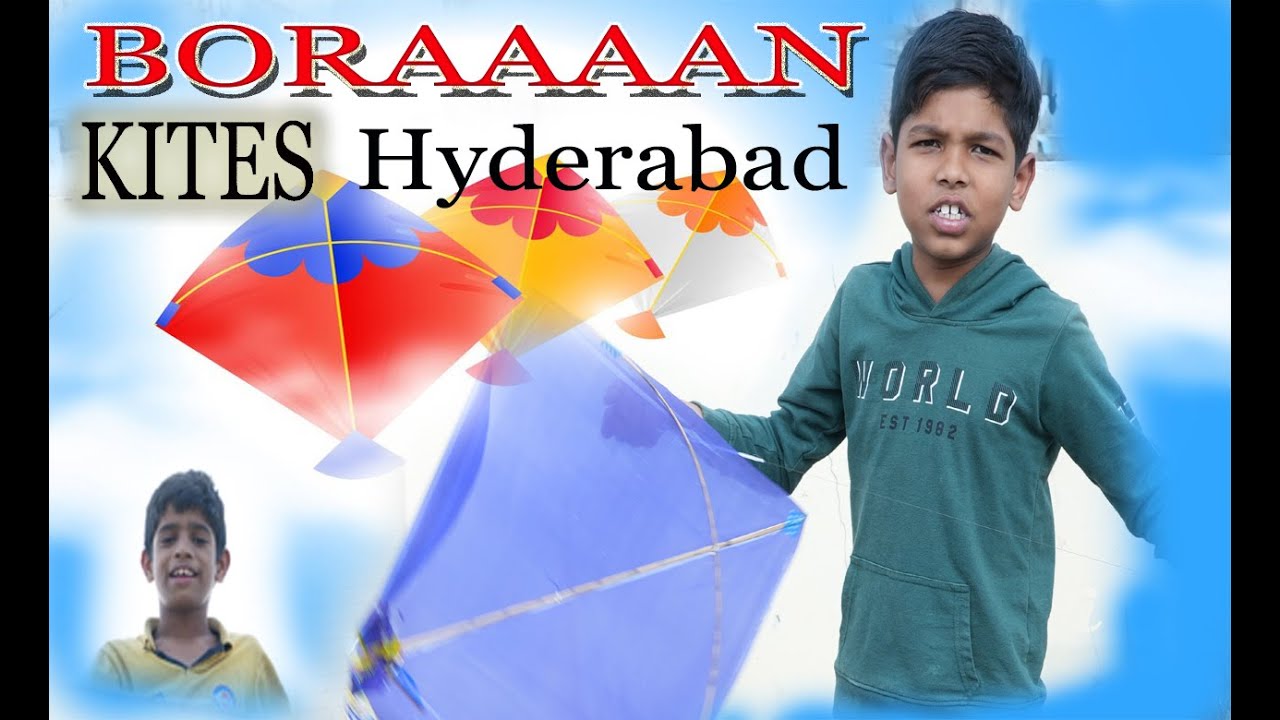 BORAAN KITES HYD PARESHAN PILLAU - YouTube