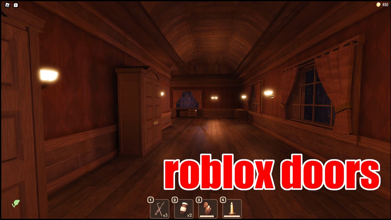 i made a very scary mac in roblox doors i was able to go all the way to ...