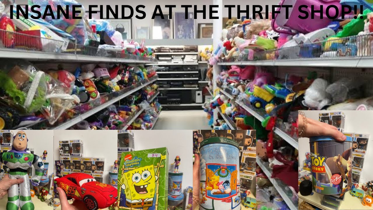 These Thrift Stores Are Loaded With Insane Nostalgic Animated Merch ...