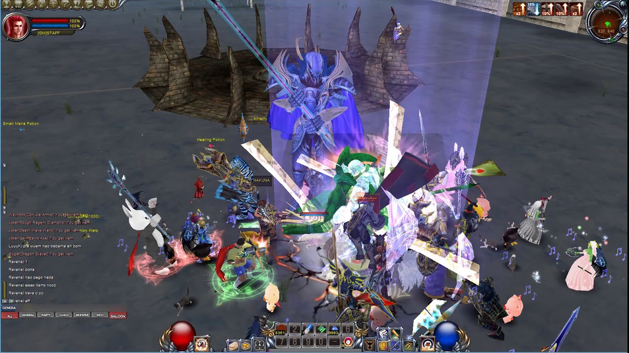 Laghaim Online New [Event Spwan Mobs Map Laglamia] - YouTube