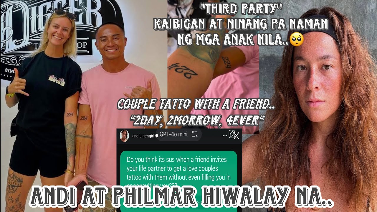 Andi at Philmar hiwalay na third party kaibigan at ninang ng mga anak ...