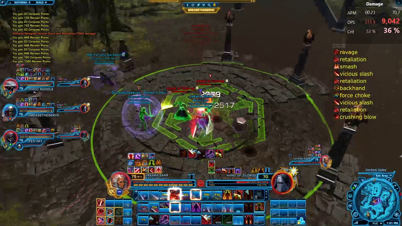 SWTOR Flawless Riposte Set Bonus - YouTube