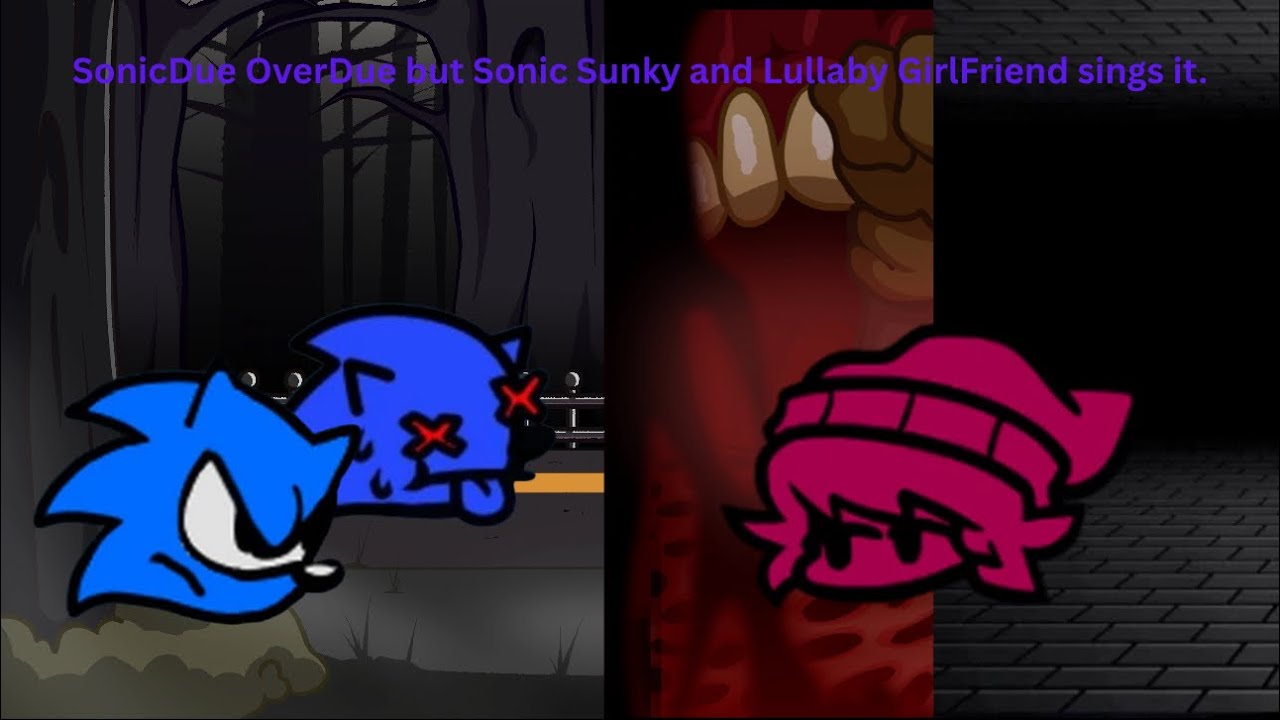 SonicDue OverDue but Sonic Sunky and Lullaby GirlFriend sings it. - YouTube