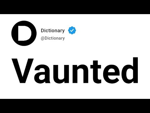 Vaunted Meaning In English - YouTube