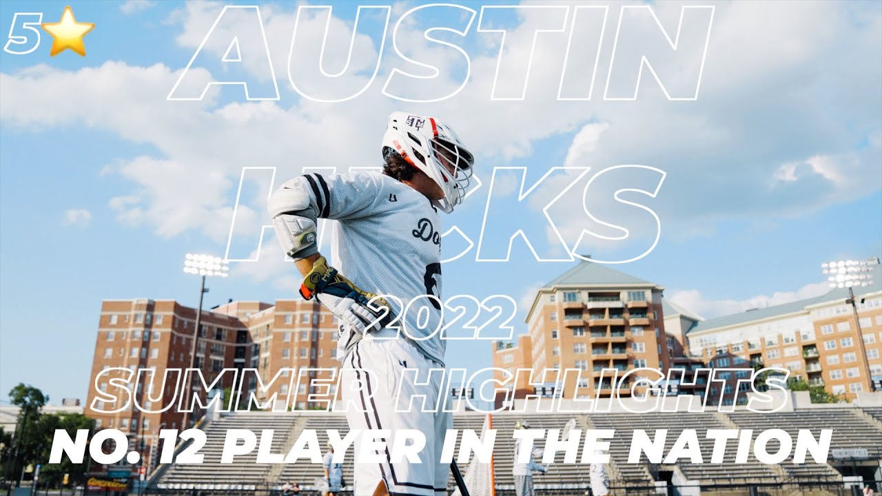 Austin Hicks #12 Player In The Nation & 5 ⭐️ | 2022 Summer Highlights ...