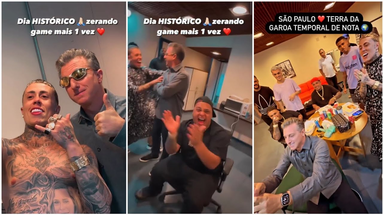 MC DANIEL E MC RYAN SP NO PROGRAMA DOMINGÃO COM HUCK - YouTube