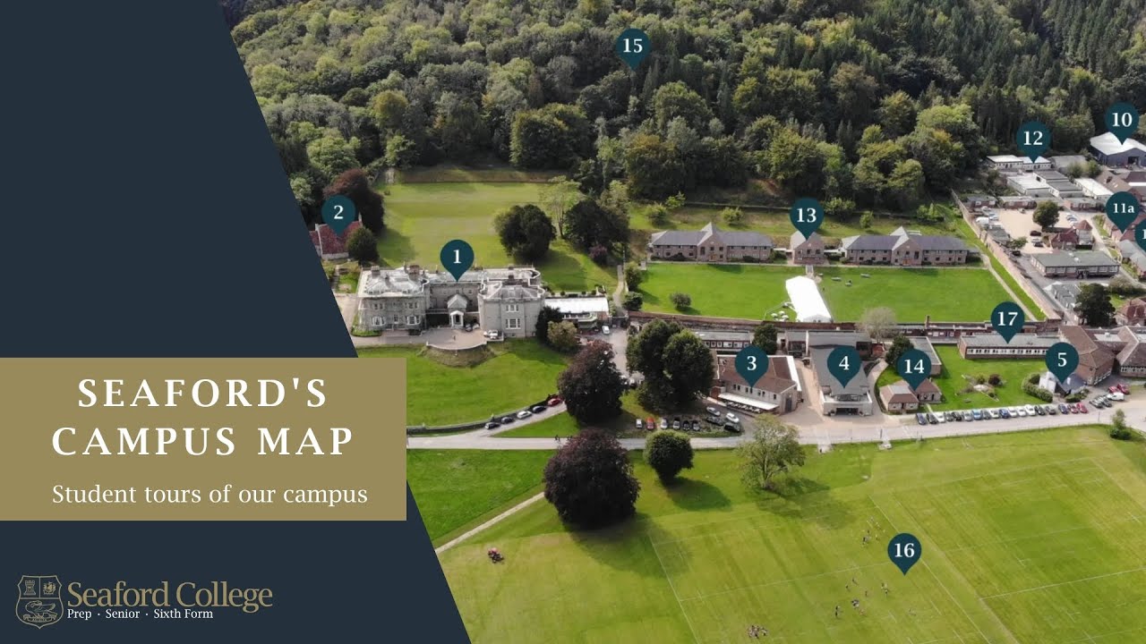Student Tours on Seaford's Interactive Campus Map - YouTube