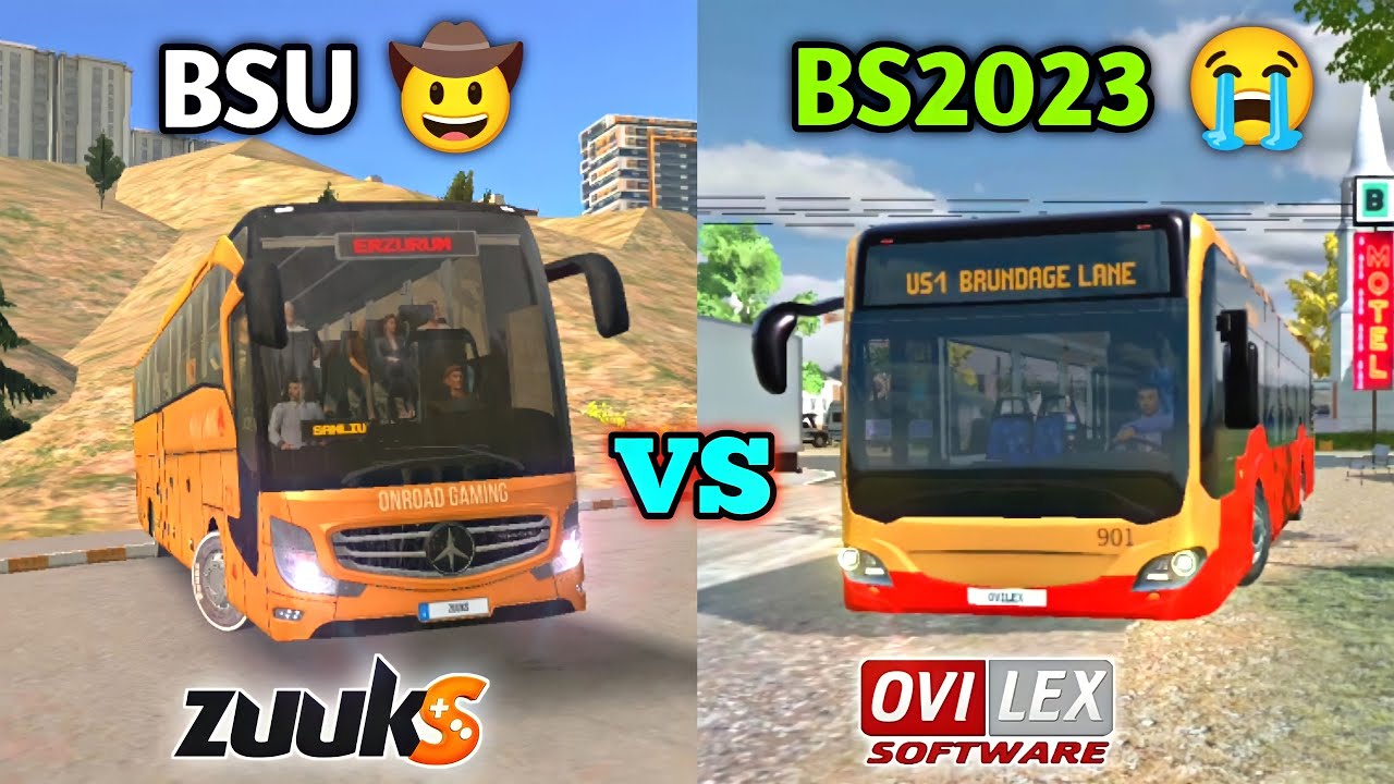 🚚Bus Simulator Ultimate vs Bus Simulator 2023 | Ovilex Games vs Zuuks ...