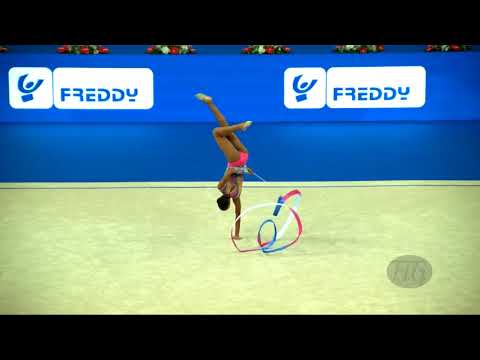 ALVES LOPES Marcia (CPV) - 2017 Rhythmic Worlds, Pesaro (ITA) - Qualifications Ribbon