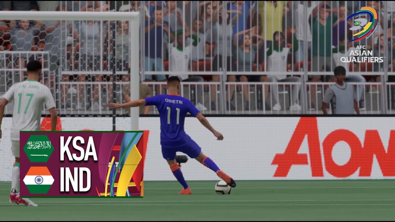 Saudi Arabia vs India | FIFA World Cup Asian Qualifiers - YouTube