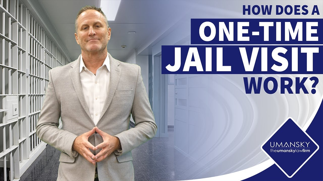 How Does a One-Time Jail Visit Work? | Jail Visit - YouTube