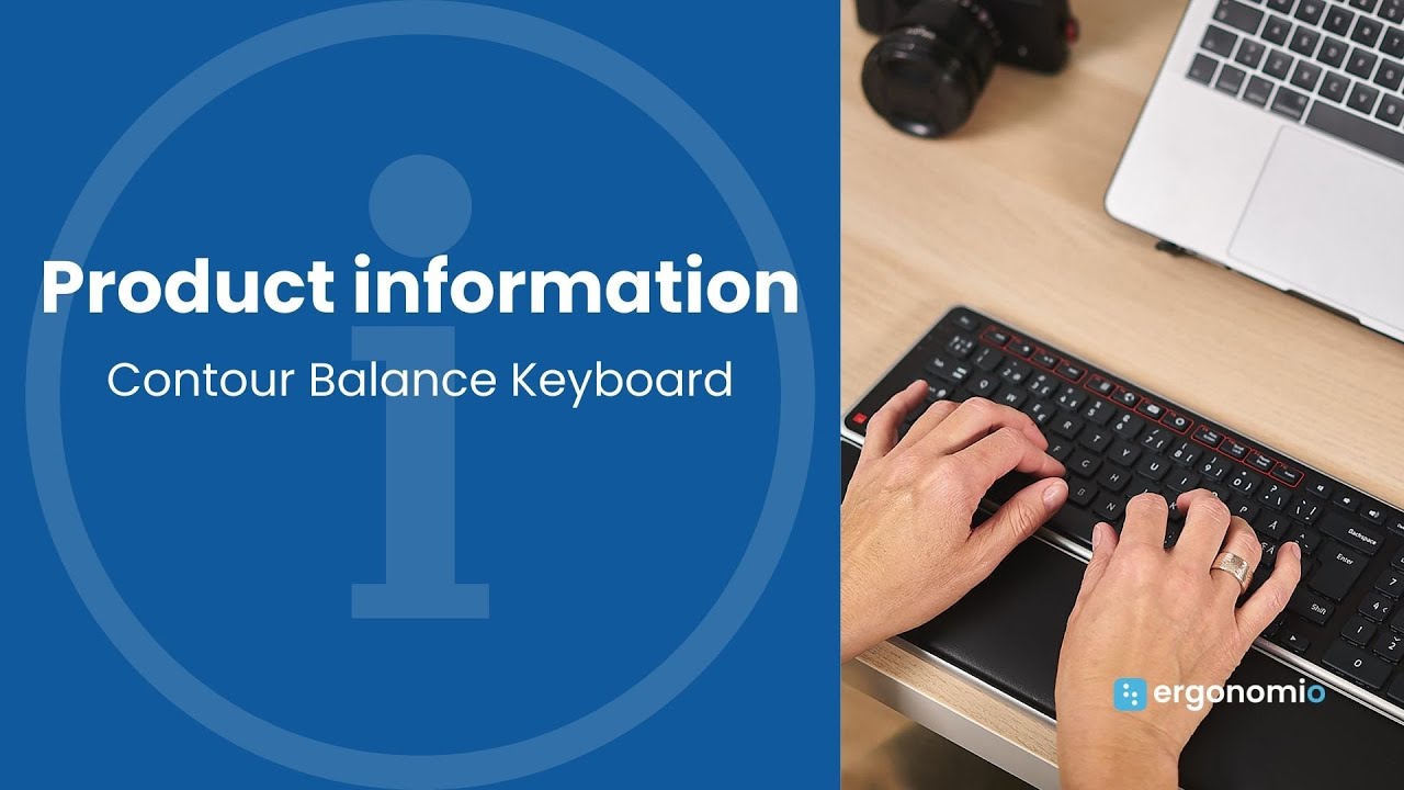Contour Balance Keyboard – Ergonomic keyboard for better posture & less ...