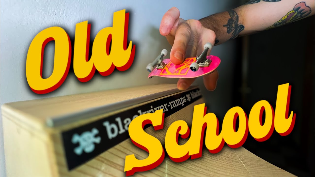 ¡Fingerboard Old School! Trucos clásicos en miniatura - YouTube