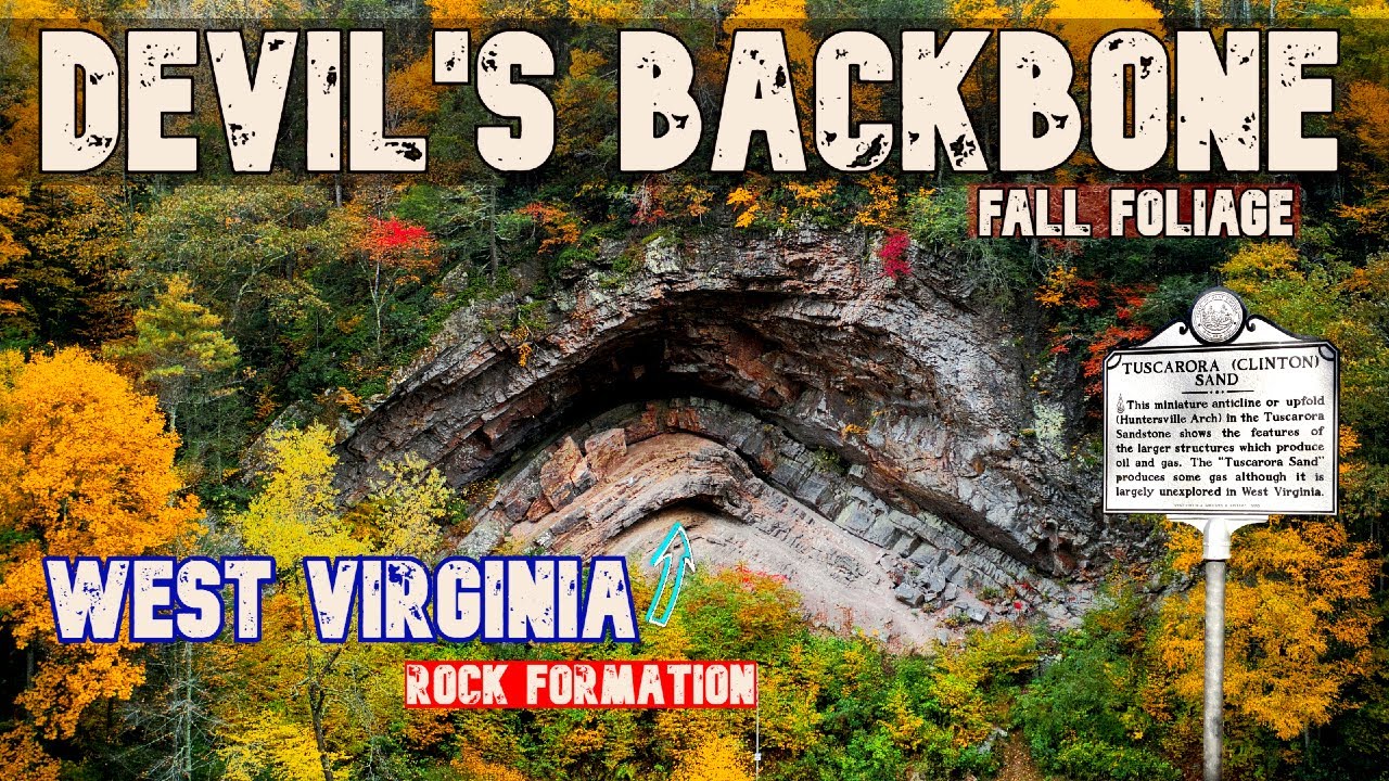 Devil's Backbone | Fall Foliage | West Virginia - YouTube