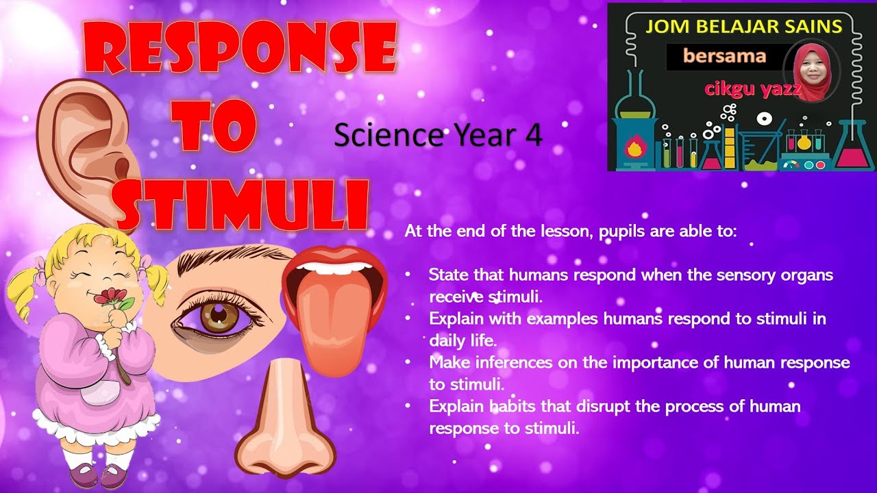 RESPONSE TO STIMULI - YouTube