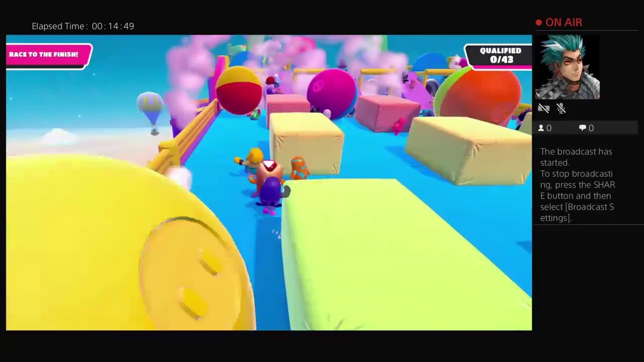 Playing FALL GUYS ultimate knockouts - YouTube