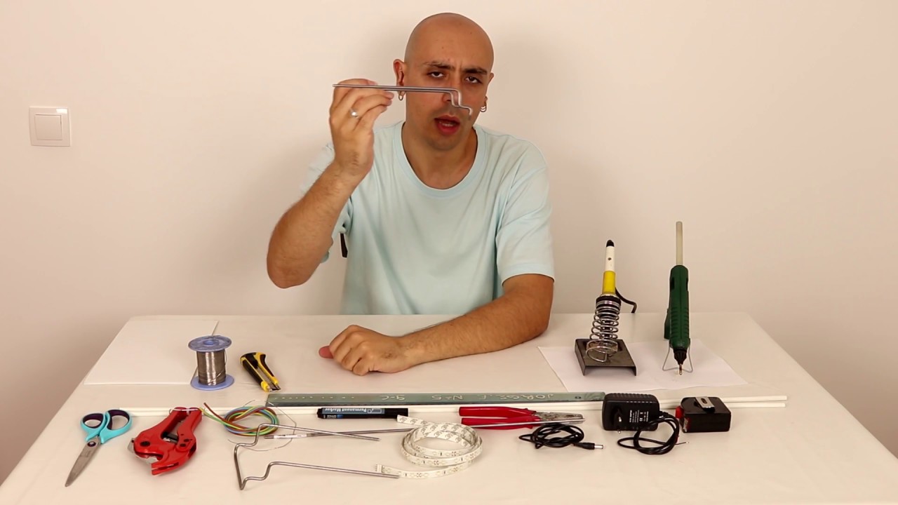 DIY calha led/DIY Led light - YouTube