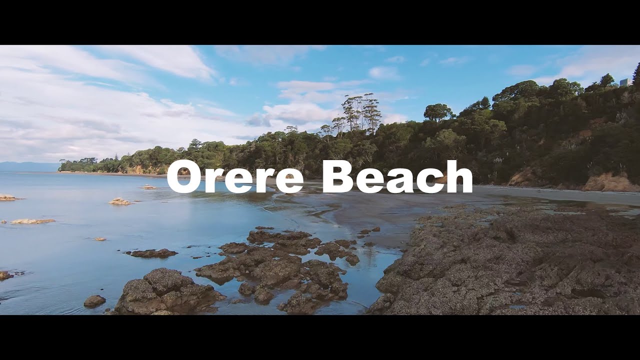 Orere Beach Drone Flight - YouTube