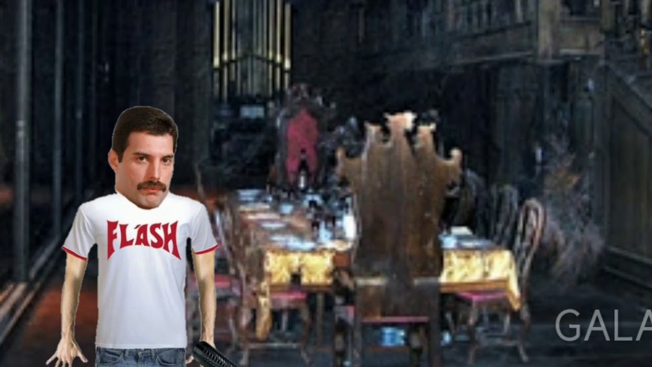 Freddie Mercury Sees a Ghost - YouTube