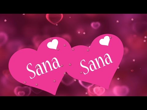 SANA Name whatsapp Status video | S Letter whatsapp status video