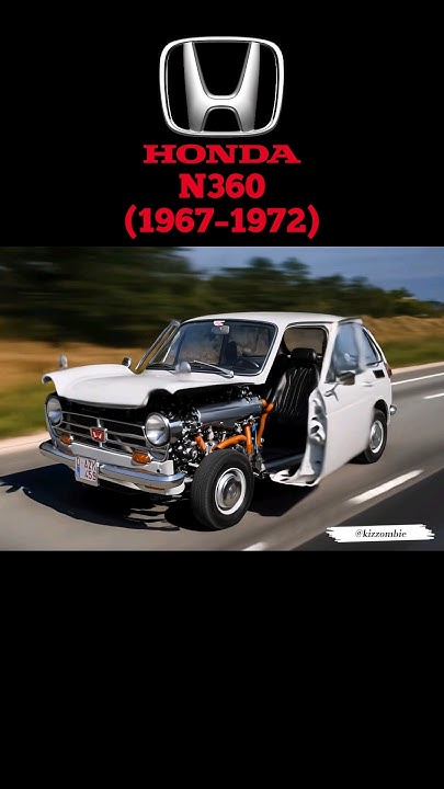 Honda N360 to N-BOX Evolution - YouTube