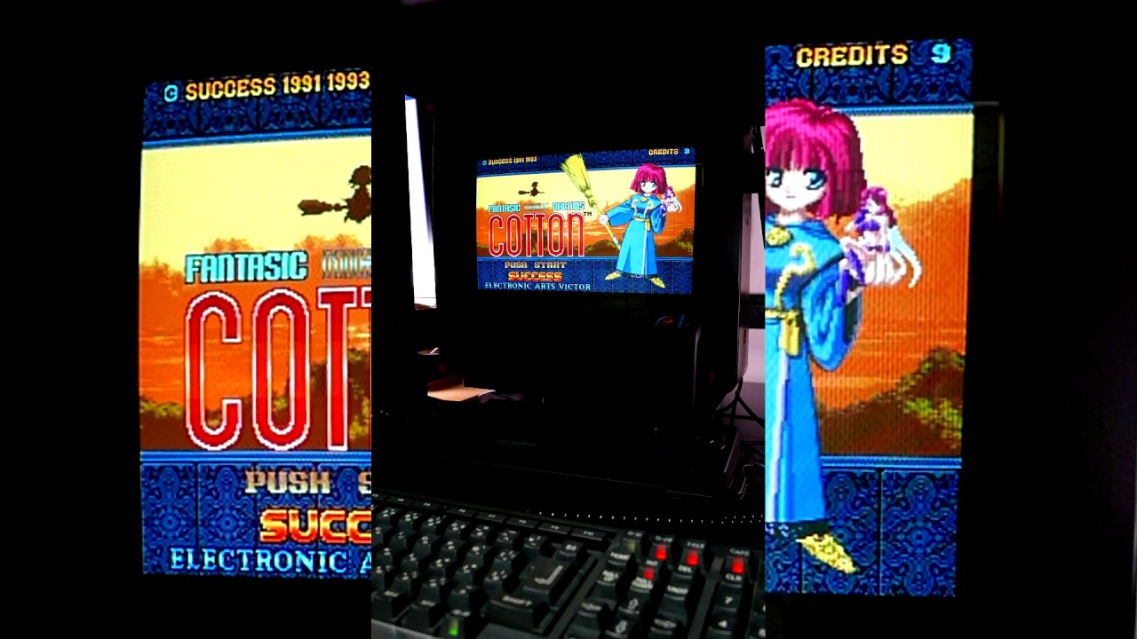 [X68000] Cotton Keyboard Lights - YouTube