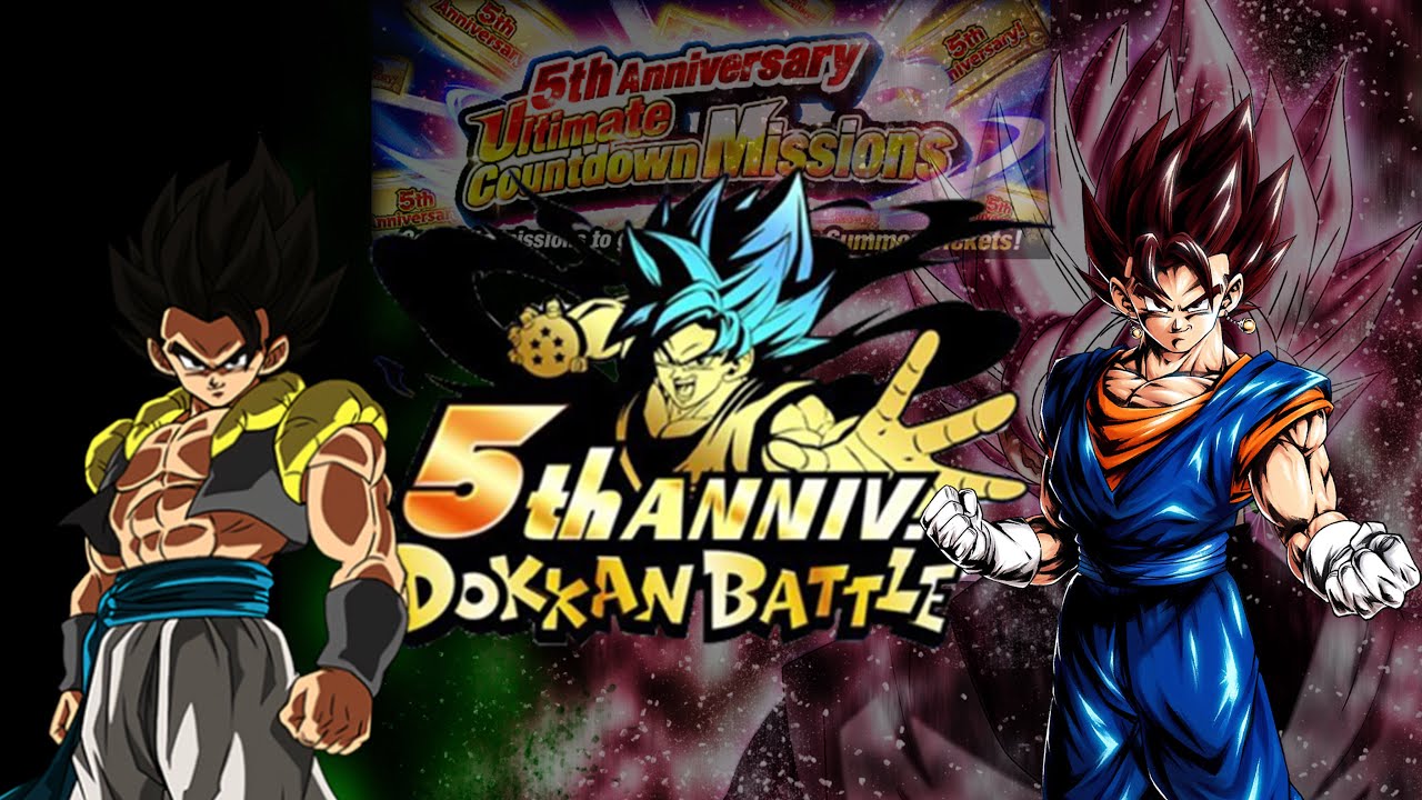 GLOBAL DOKKAN 5 YEAR TICKET MISSIONS! ANOTHER GLOBAL FIRST? | DBZ ...
